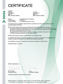 Solar Panels Datasheets, Documents, Certification | LA Solar